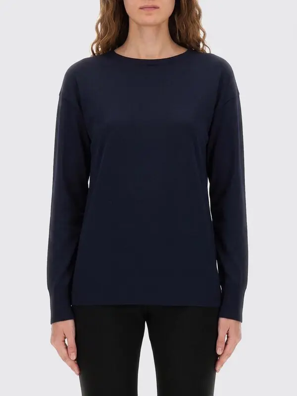 Max Mara Long Sleeve Sweater - Blue