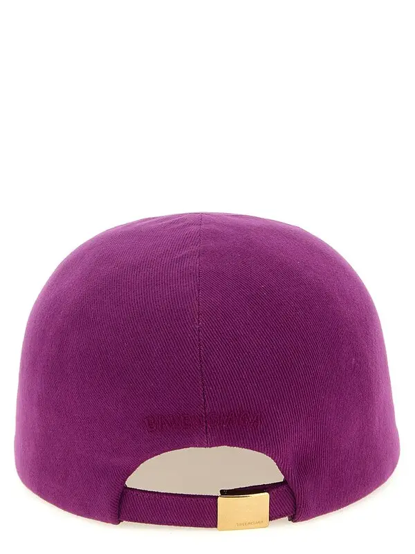 Balenciaga Cotton Drill Hat - Purple