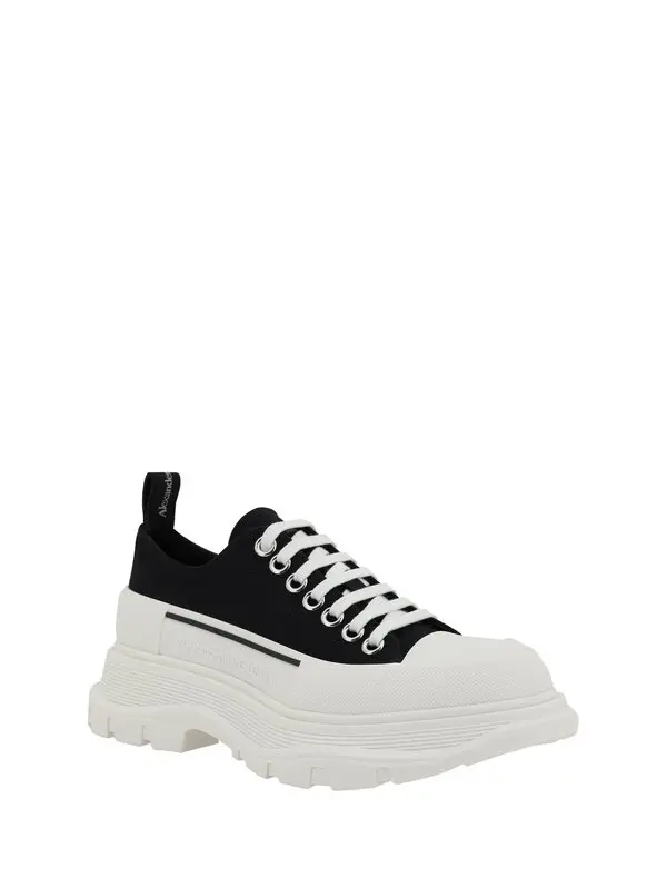 Alexander McQueen Tread Slick Sneakers - Black