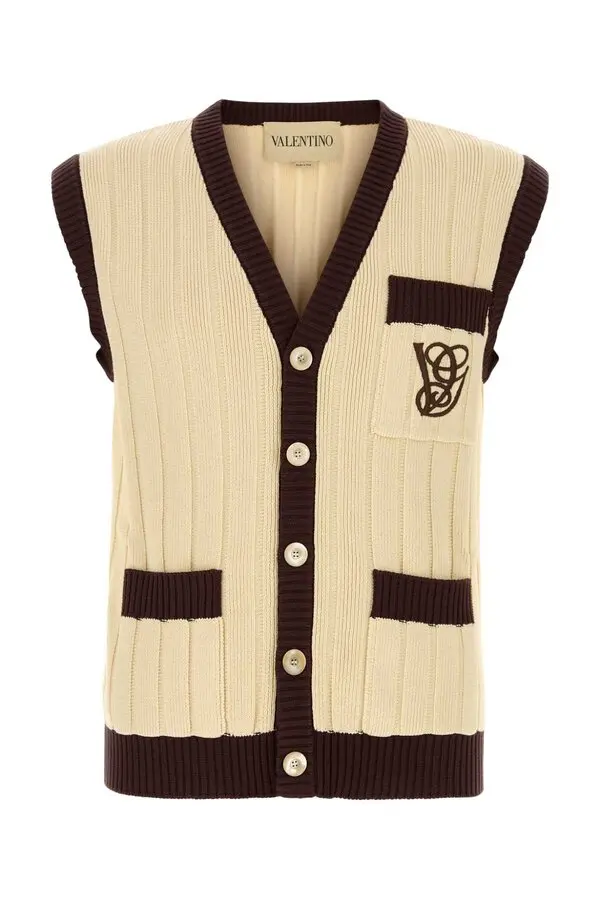 Valentino Garavani Sleeveless Button Detailed Waistcoat