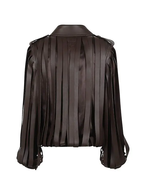 Loewe Leather Belted Jacket