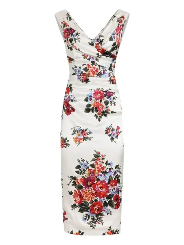 Dolce & Gabbana Printed Viscose Dress - Multicolor