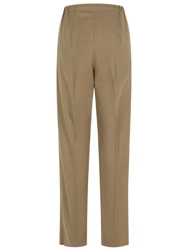 Max Mara Cashmere Drawstring Pants - Brown