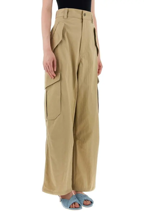 Bottega Veneta Cotton Blend Cargo Pant