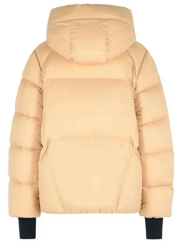 Moncler Beige Polyamide Ski Jacket - Cream
