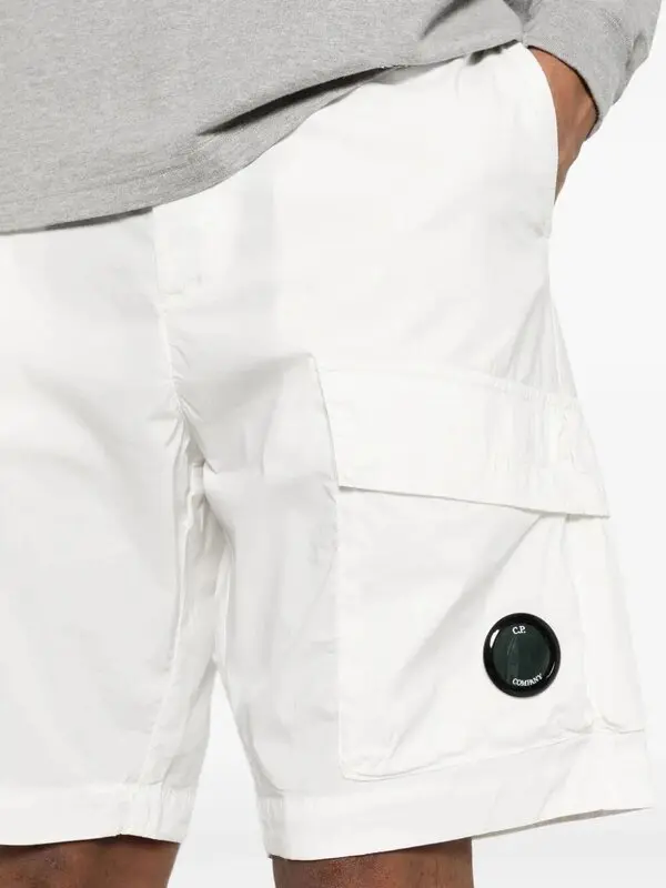 C.P. COMPANY Bermuda Cargo Shorts - Multicolor