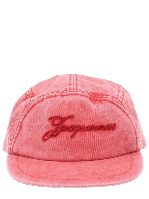 Jacquemus La Casquette Gardian Cap - Red