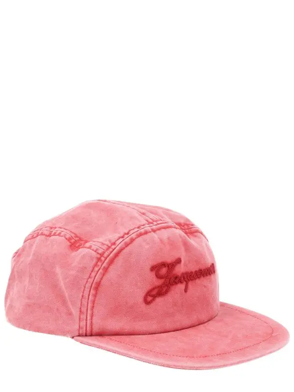 Jacquemus La Casquette Gardian Cap - Red