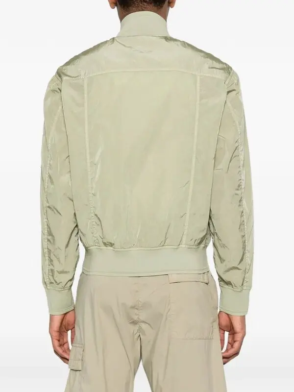 C.P. COMPANY Chrome-r Button Bomber Jacket - Multicolor