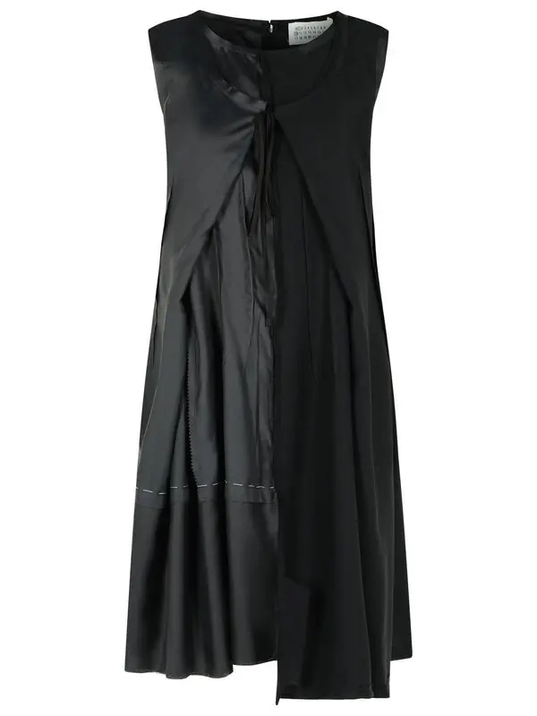 MAISON MARGIELA Cupro Blend Dress - Black