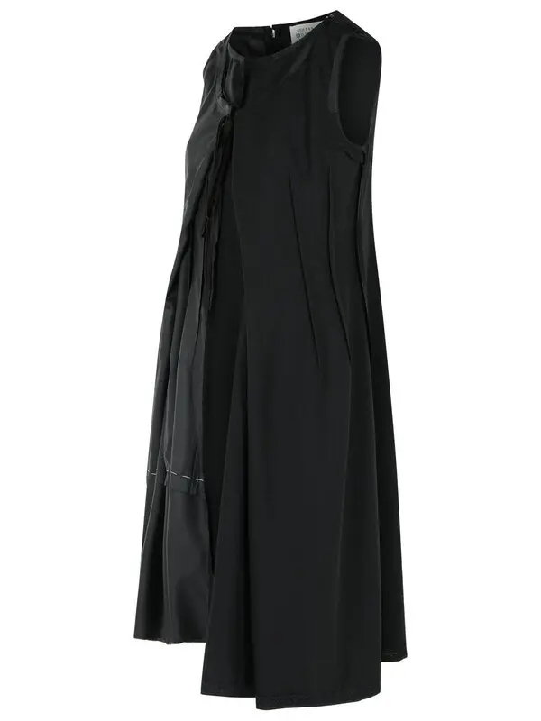 MAISON MARGIELA Cupro Blend Dress - Black