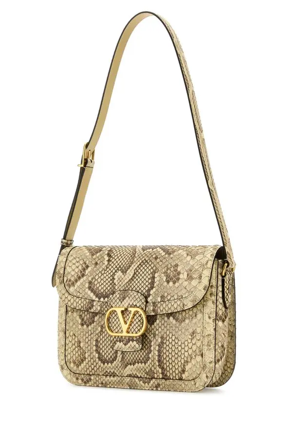 Valentino Garavani Printed Leather Shoulder Bag