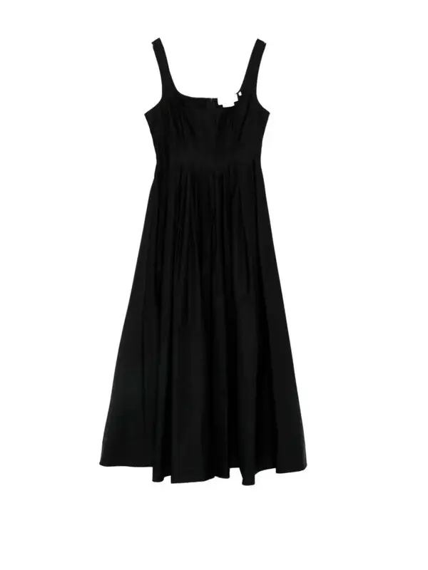 Sportmax Cotton Square Neck Dress - Multicolor