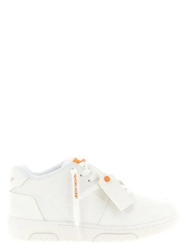 Off-White Out Of Office Molded" Technical Fabric Sneakers - Orange