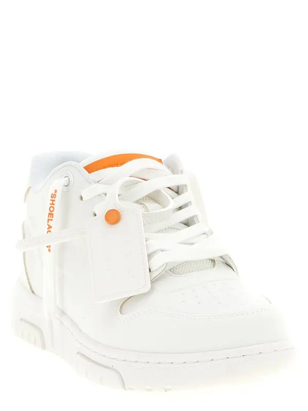 Off-White Out Of Office Molded" Technical Fabric Sneakers - Orange