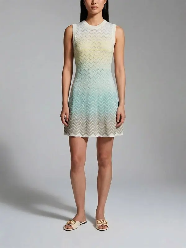 Missoni Sleeveless Knit Dress - Multicolor