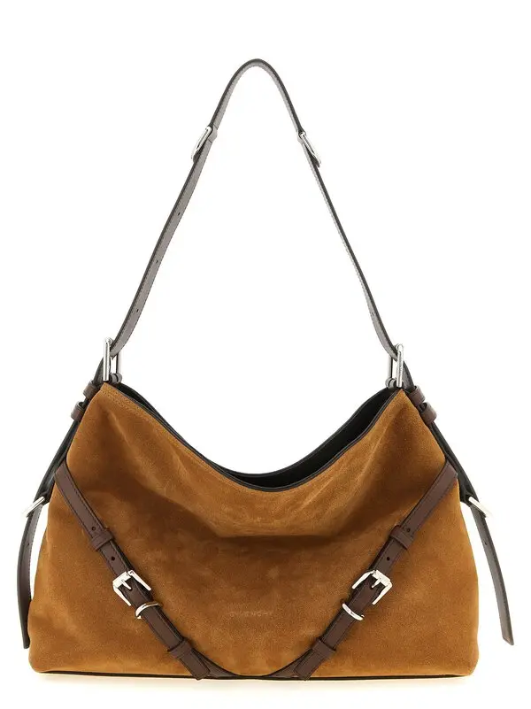Givenchy Voyou Medium Shoulder Bag - Brown