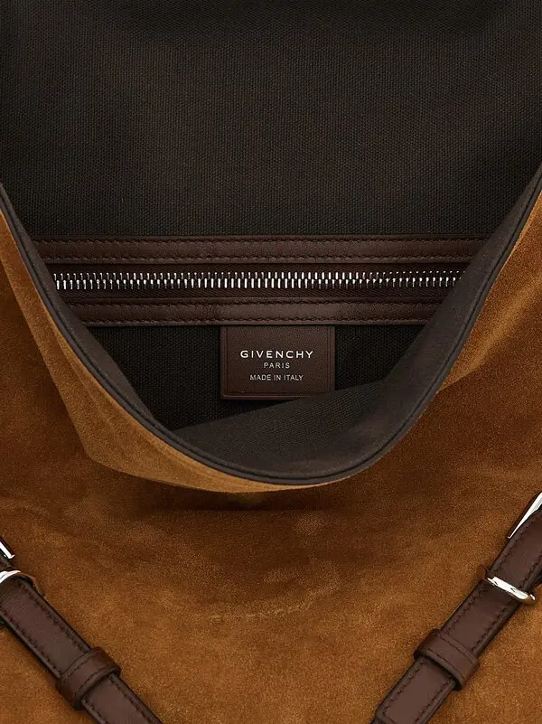 Givenchy Voyou Medium Shoulder Bag - Brown