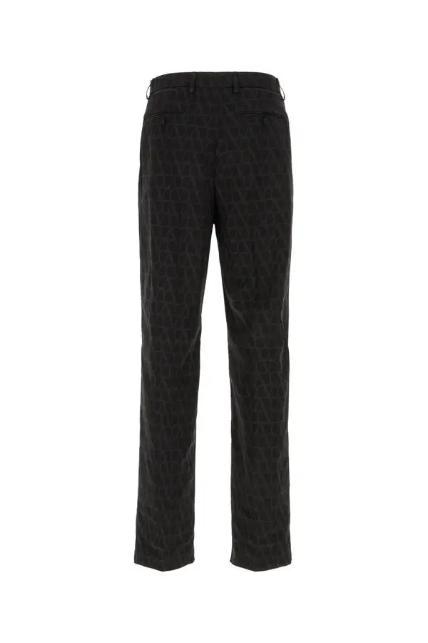 Valentino Garavani Logo Print Trousers - Multicolor