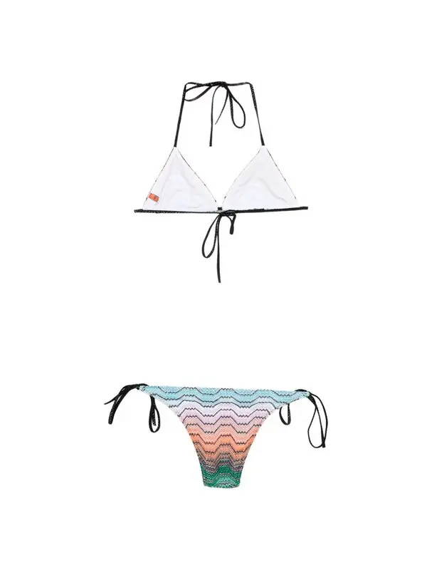 Missoni Zigzag Pattern Bikini - Multicolor