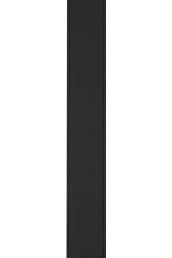 FERRAGAMO Double Gancini Belt - Black
