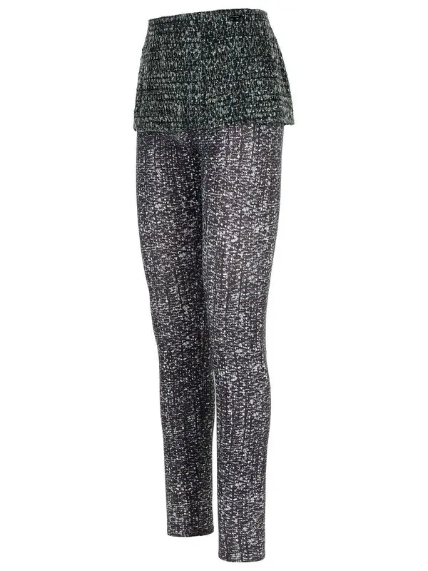 DIESEL® Two-tone Polyester Blend Leggings