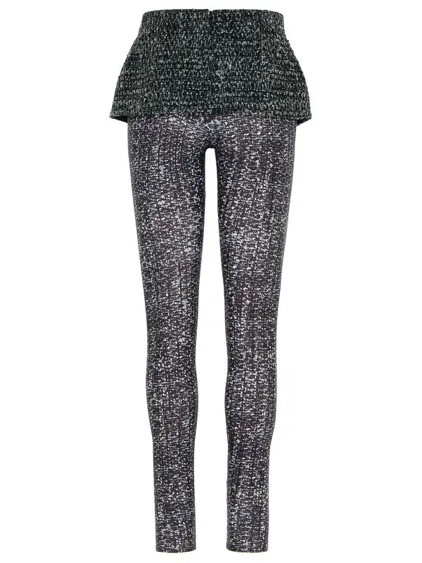 DIESEL® Two-tone Polyester Blend Leggings