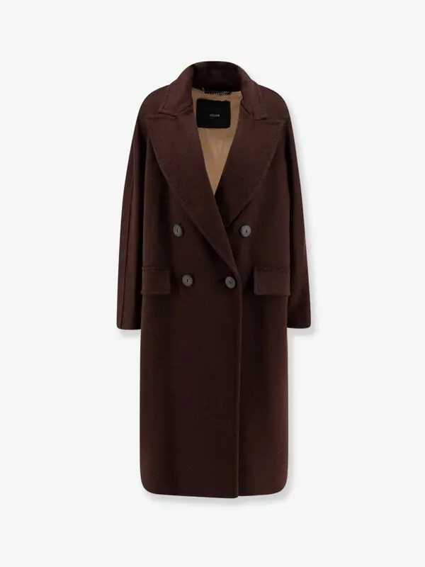Max Mara Angus Cashmere And Alpaca Coat - Multicolor