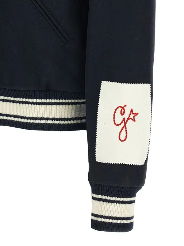 GOLDEN GOOSE Dirce Virgin Wool Blend Bomber Jacket
