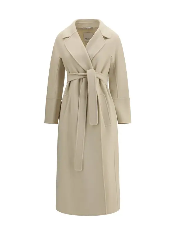 Max Mara Elisa Coat In Pure Virgin Wool