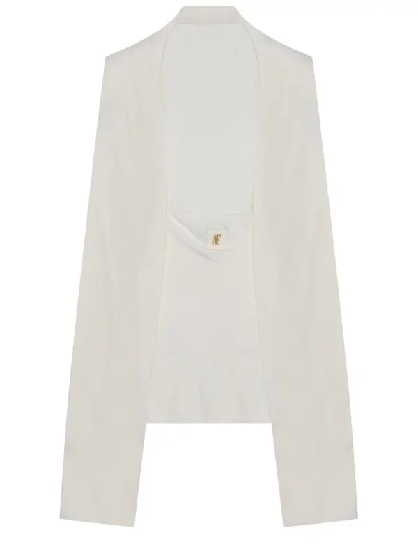 Alberta Ferretti Chiffon Top