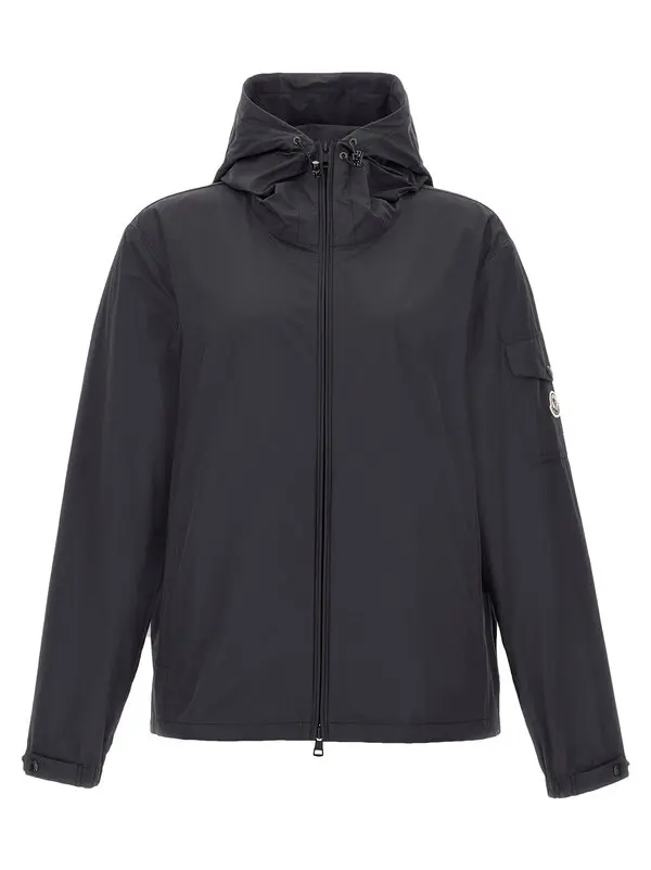 Moncler Sassiere Hooded Water-repellent Jacket - Black