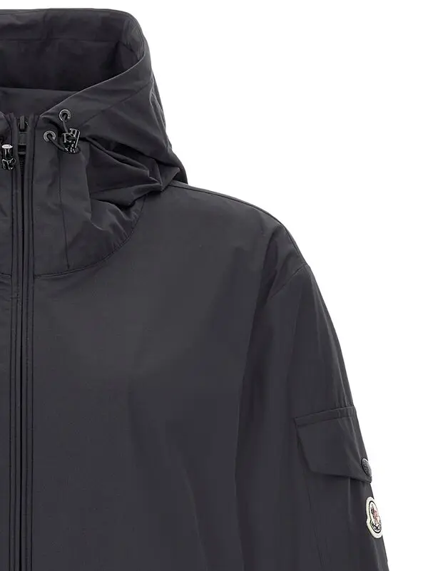 Moncler Sassiere Hooded Water-repellent Jacket - Black