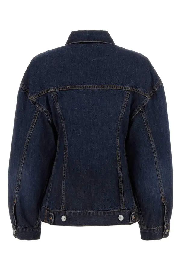Balenciaga Dark Denim Hourglass Jacket