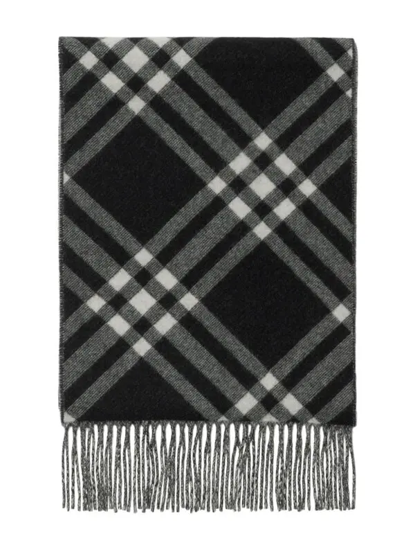 Burberry Check Cashmere Scarf