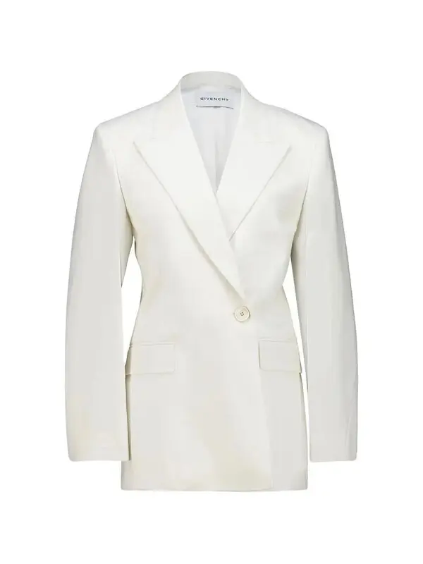 Givenchy Double Breasted Tailored Jacket - Multicolor