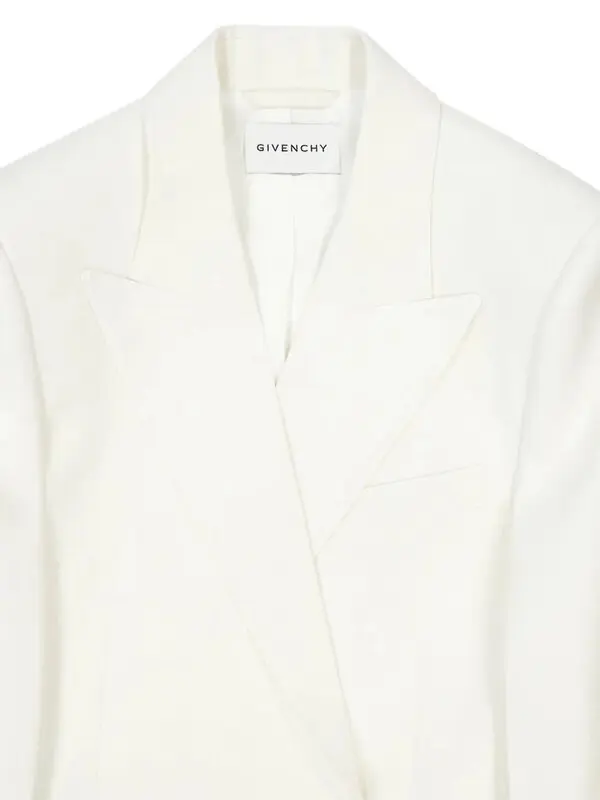 Givenchy Double Breasted Tailored Jacket - Multicolor