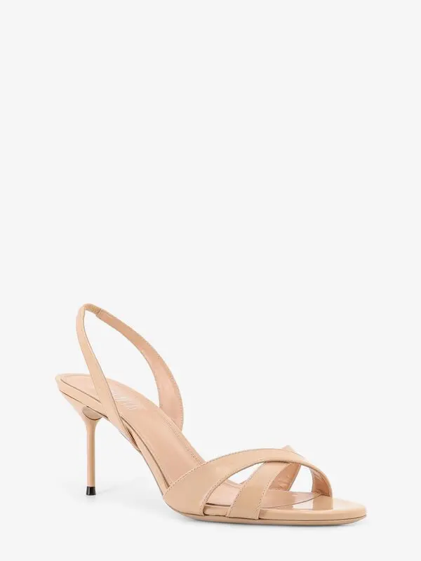 Paris Texas Lidia Patent Leather Slingback Sandals - Multicolor