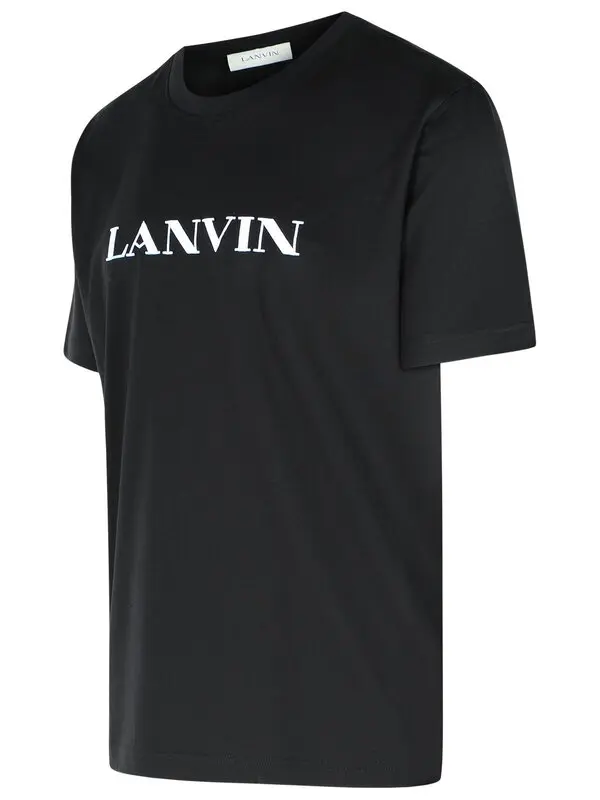 LANVIN Cotton T-shirt - Black