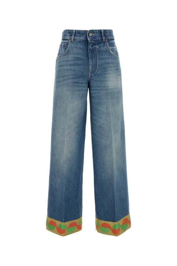 Valentino Garavani Denim Jeans - Blue
