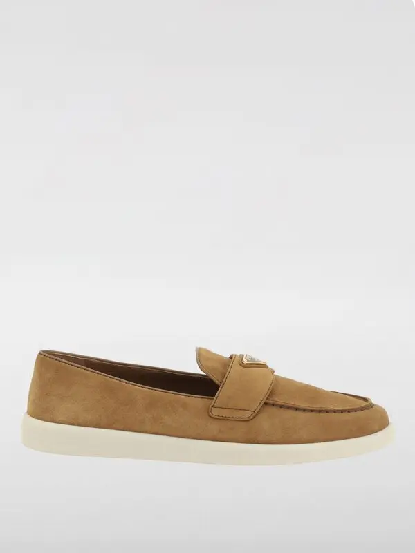 Prada Calf Leather Loafer - Brown