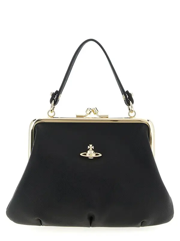 VIVIENNE WESTWOOD Granny Frame Handbag - Black