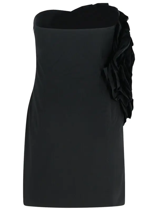 ROTATE BY BIRGER CHRISTENSEN Cotton Dress With Decorative Ornament