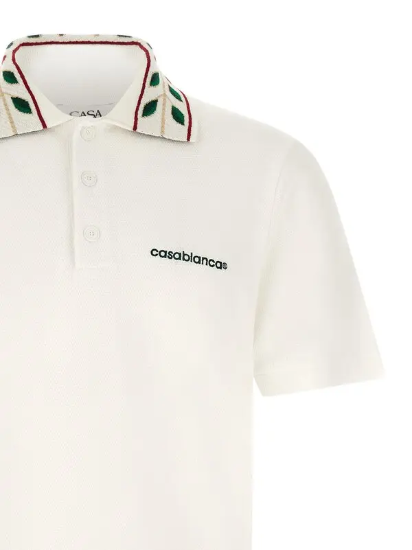 Casablanca Laurel' Polo Shirt