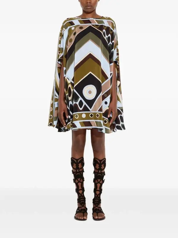 Emilio Pucci Printed Silk Dress