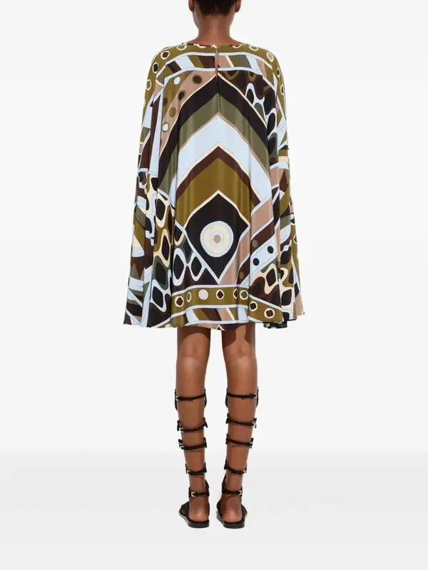 Emilio Pucci Printed Silk Dress