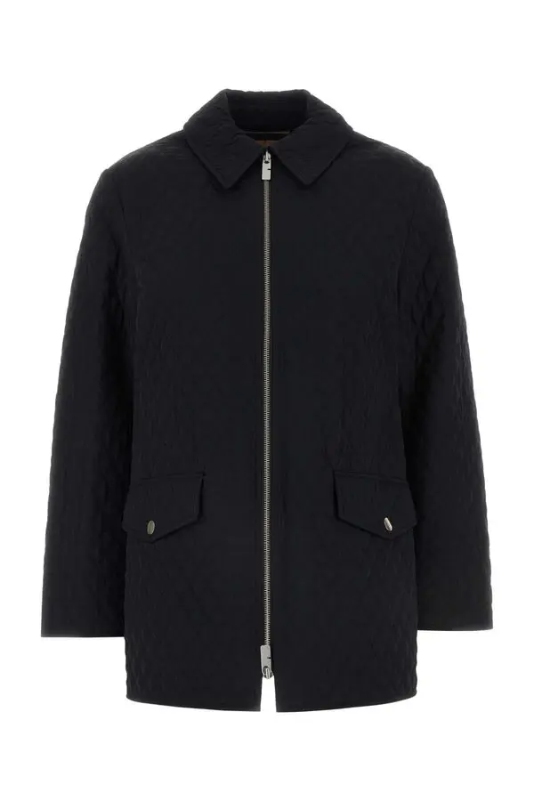 Burberry Quilted Nylon Jacket - Black