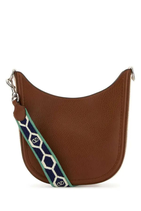 Valentino Garavani Vlogo Signature Shoulder Bag - Brown