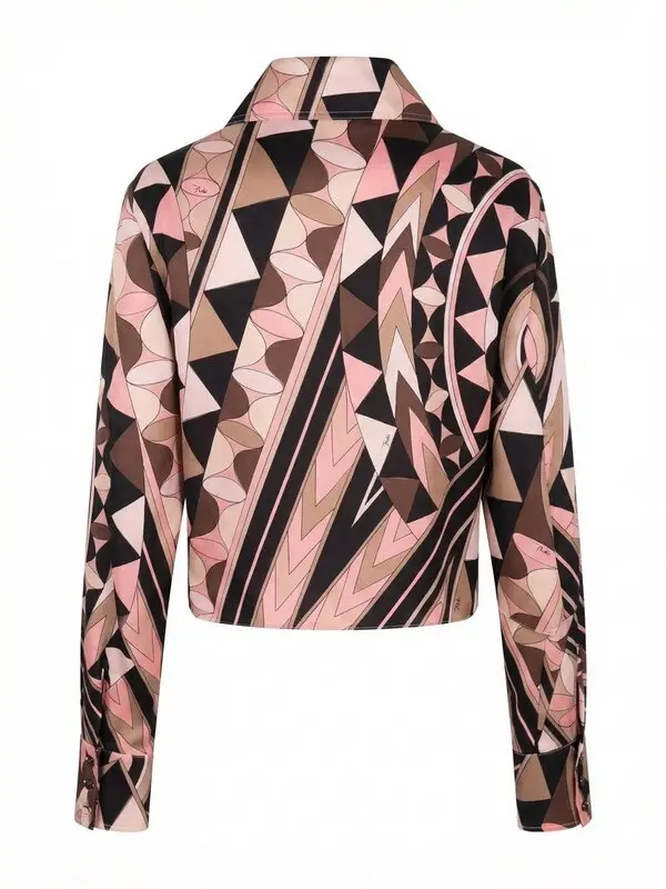 Emilio Pucci Printed Silk Shirt