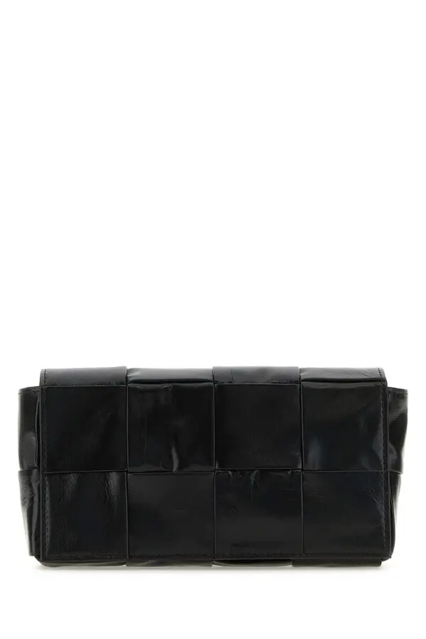 Bottega Veneta Intrecciato" Calfskin Clutch